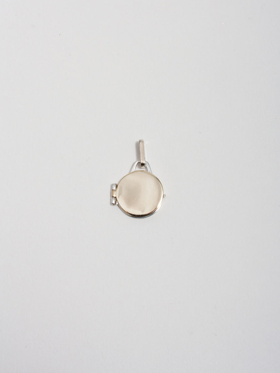 Mixed Metal Locket Pendant – Loren Stewart