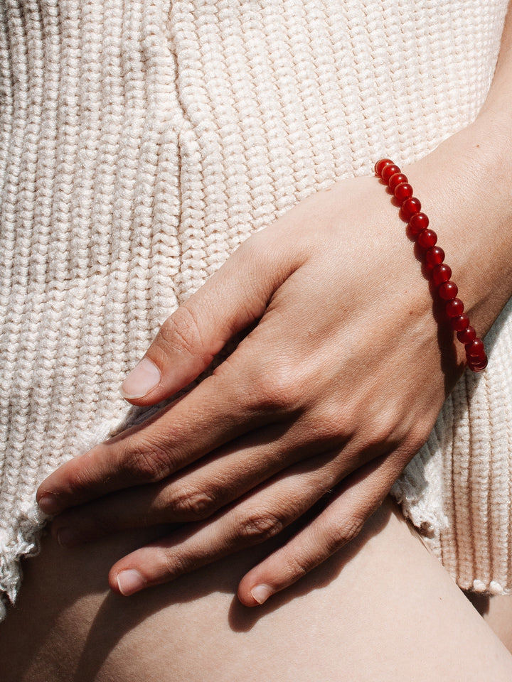 Stone Safety Pin Bracelet Loren Stewart