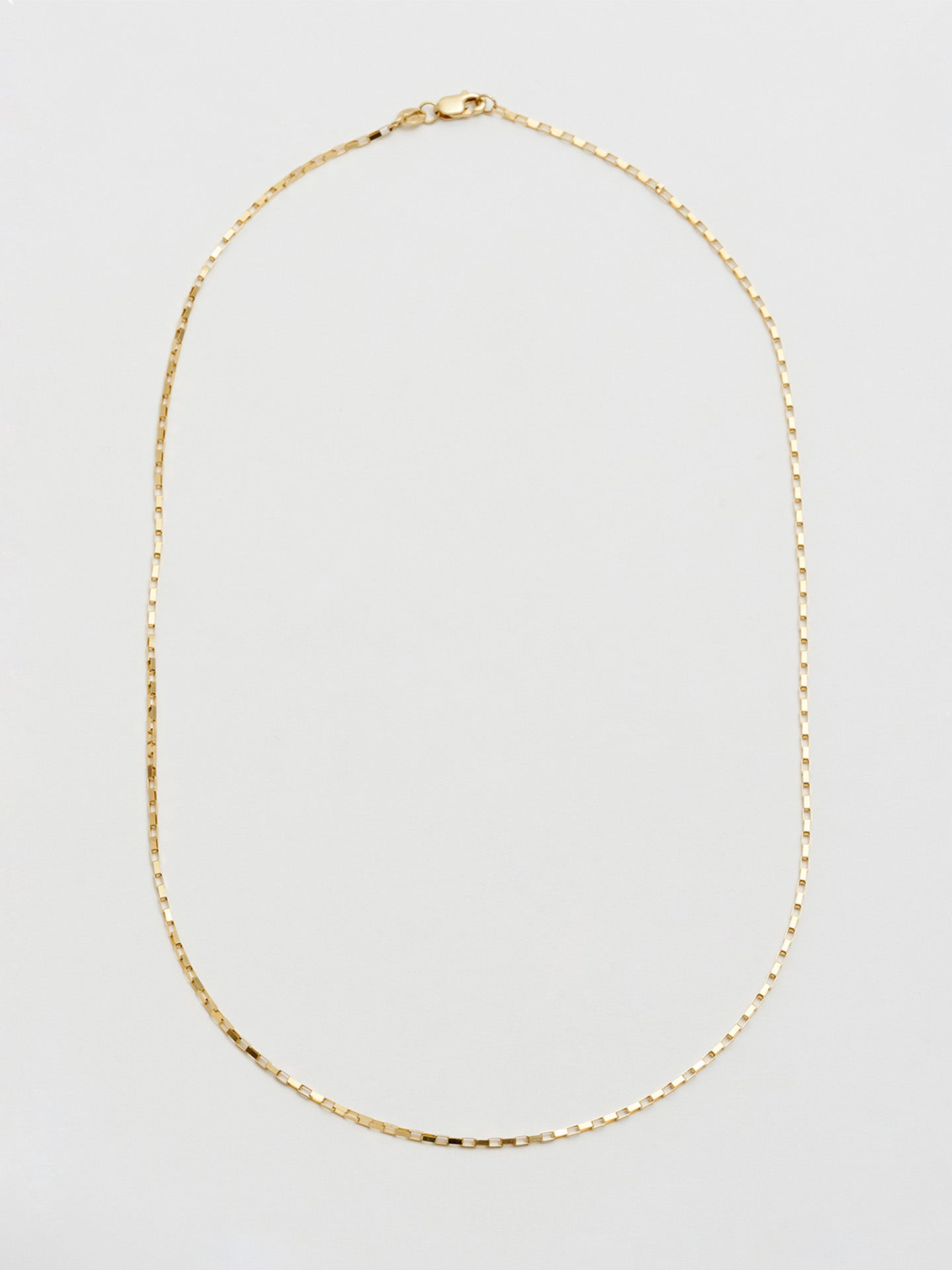 Petite Industrial Box Link Chain – Loren Stewart