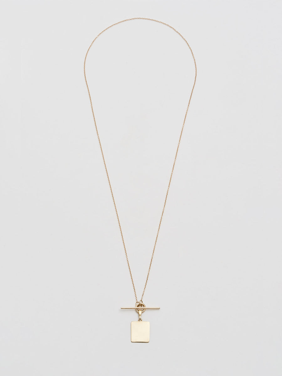 Square & Toggle Necklace – Loren Stewart